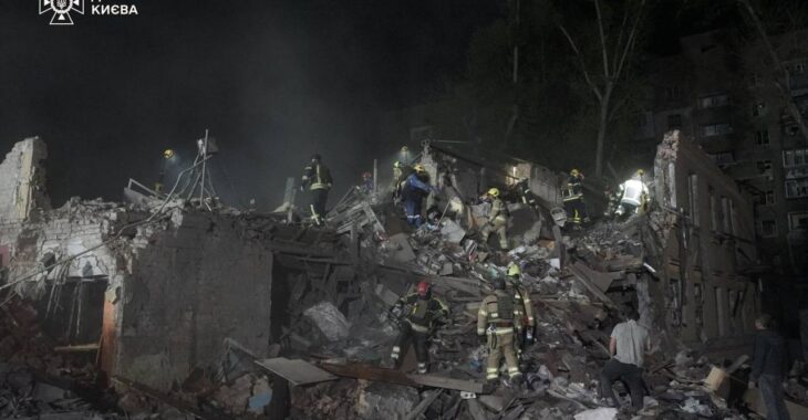Нічна атака на Київ 9 загиблих та десятки госпіталізованих Читайте на Ukr Net